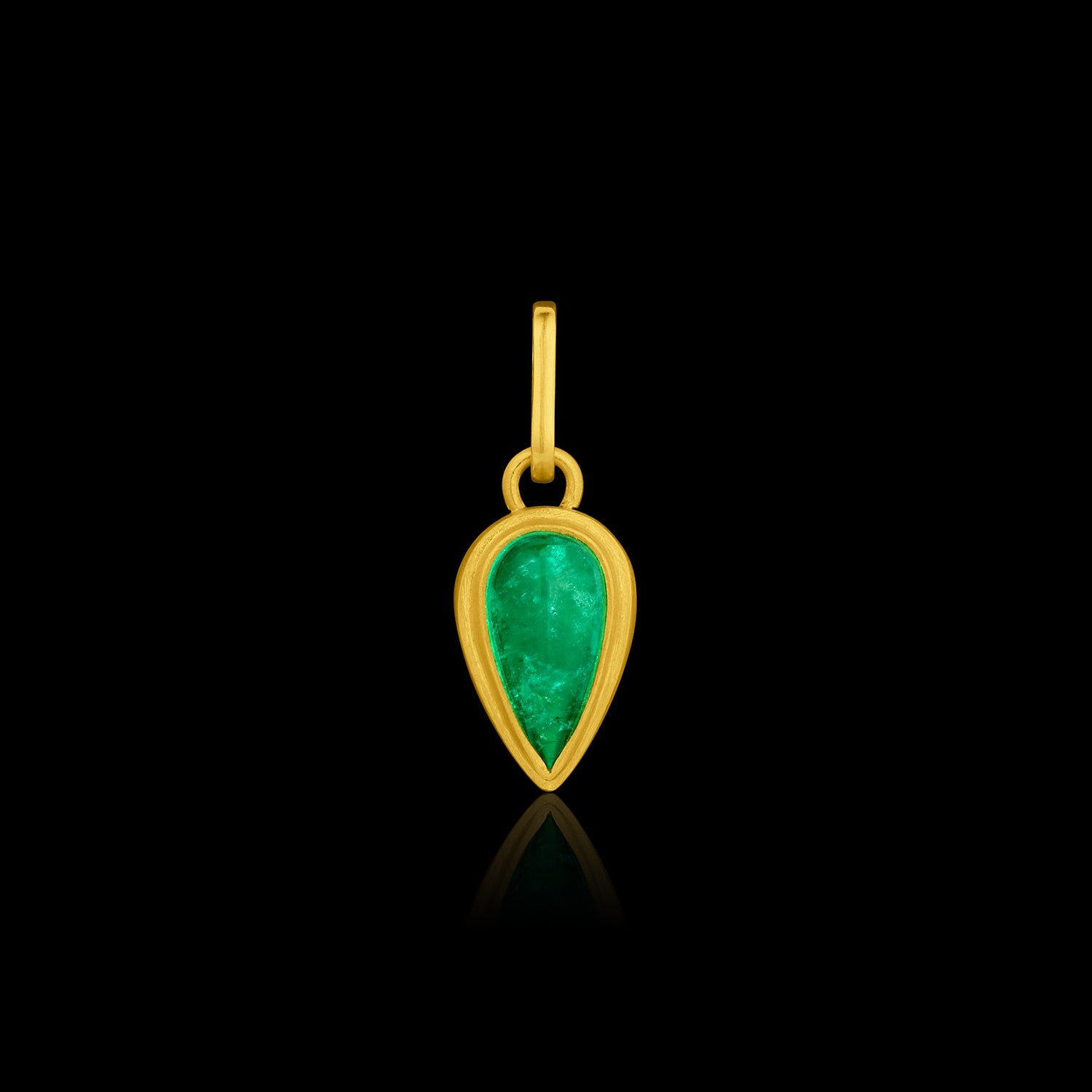 Emerald Frame Pendant – Loren Nicole