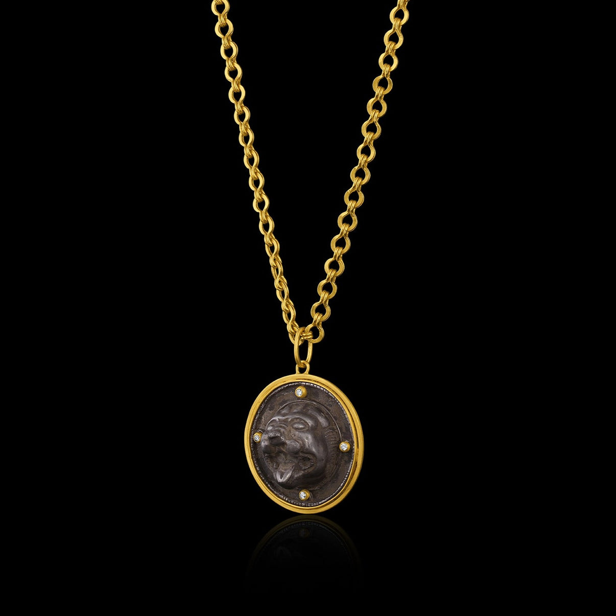 Ancient Greek Lion Pendant – Loren Nicole